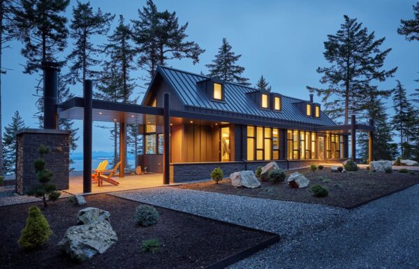 Vandervort Architects 2270 home design by Lindal