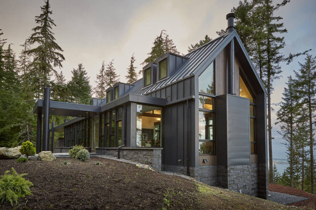 Vandervort Architects 2270 home design by Lindal